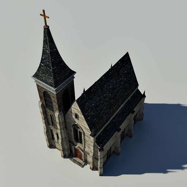 3d model church