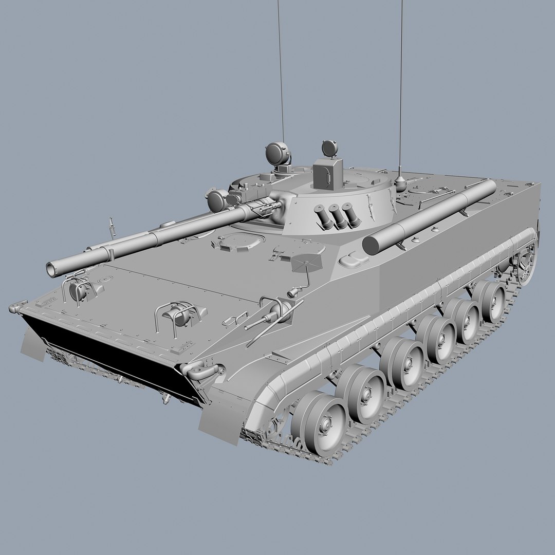 3d bmp-3 soviet russian