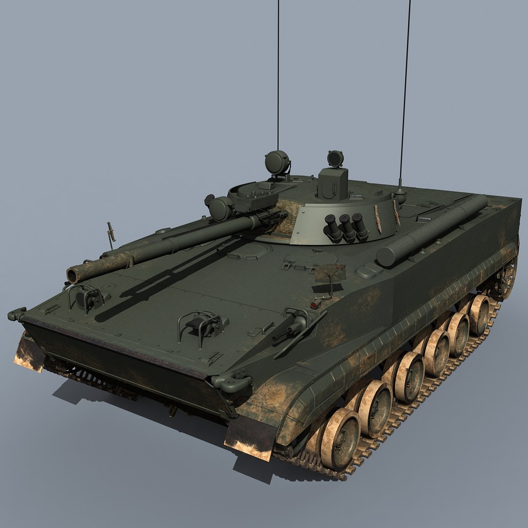 3d bmp-3 soviet russian