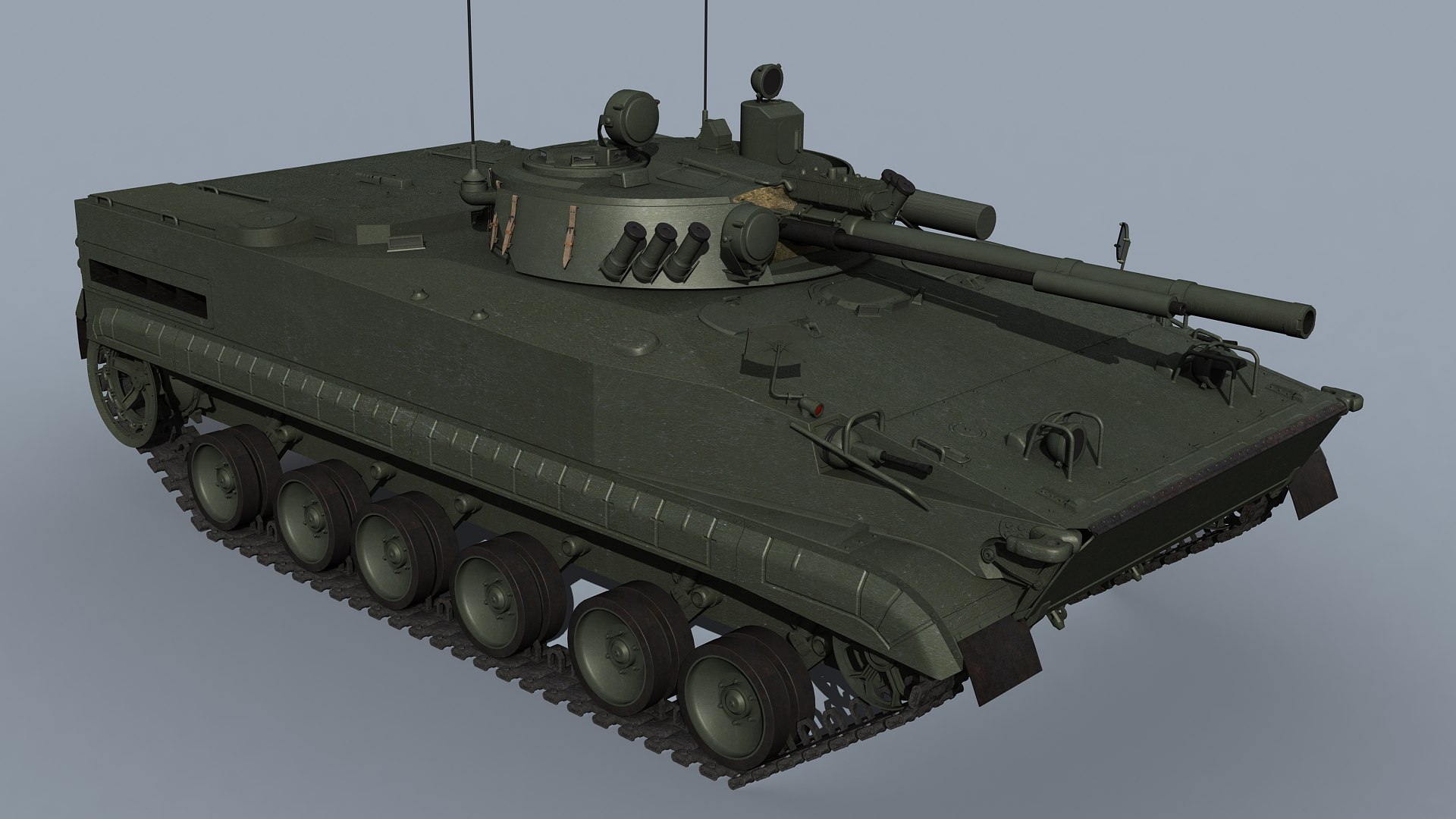 3d bmp-3 soviet russian