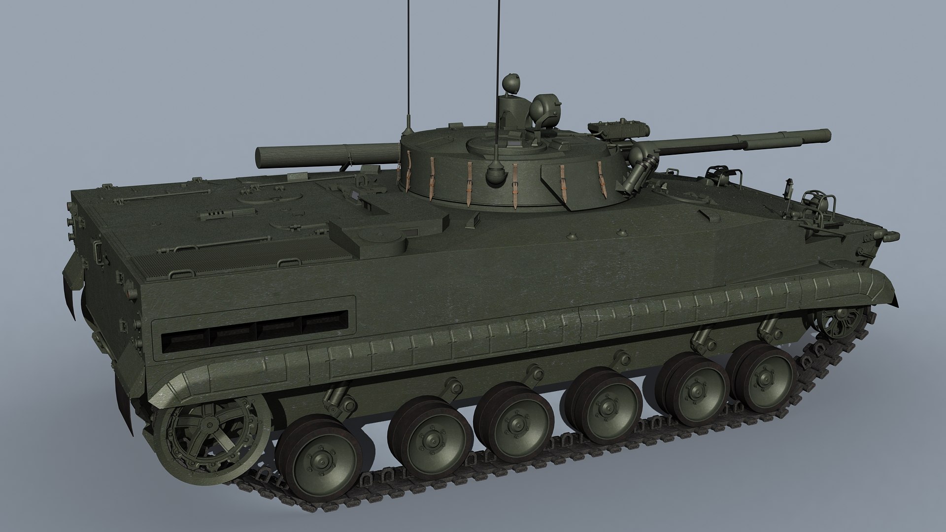 3d bmp-3 soviet russian