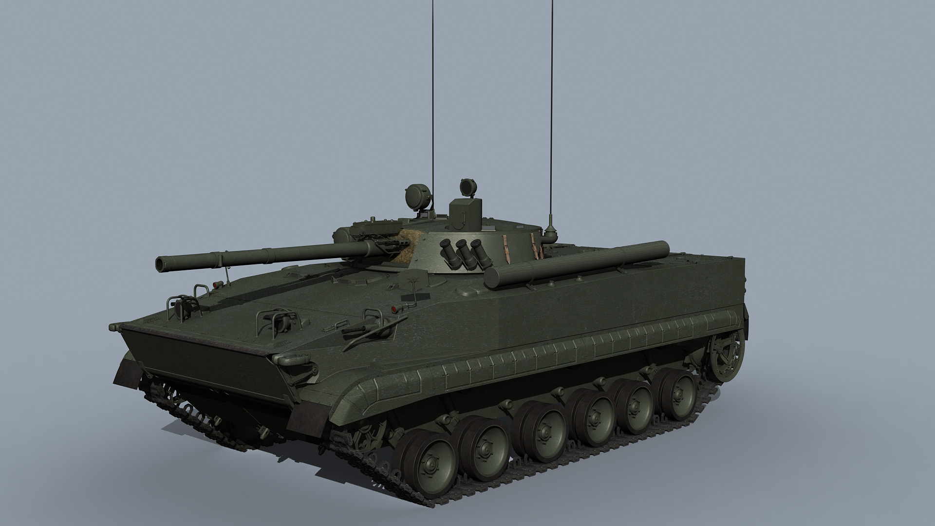 3d Bmp-3 Soviet Russian