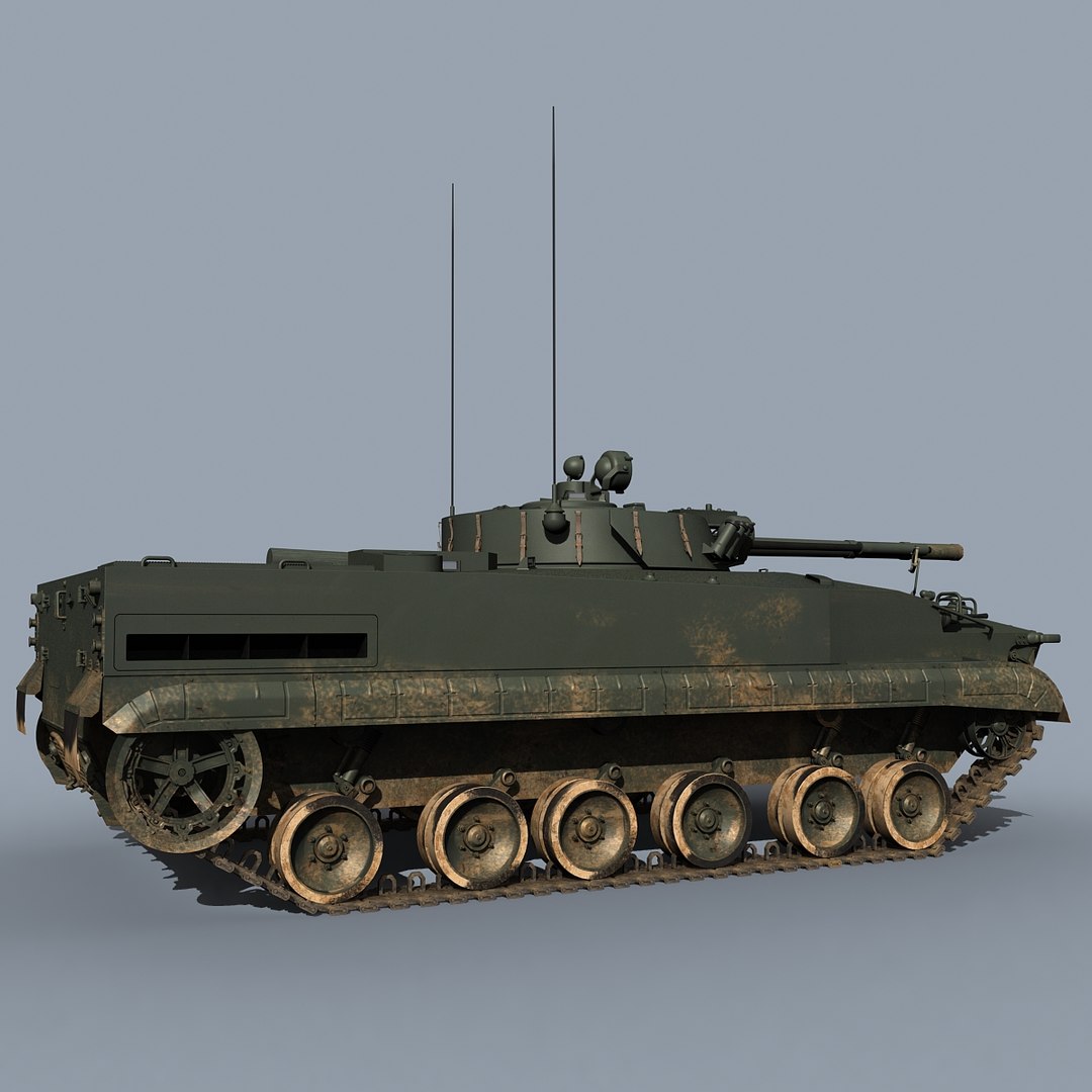 3d bmp-3 soviet russian