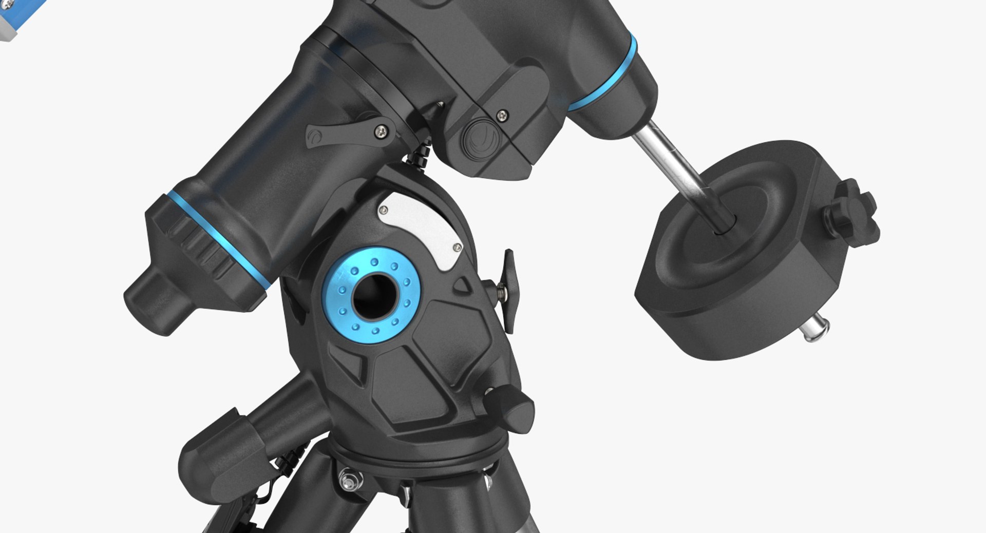 Refractor Telescope Mount Tripod 3D Model - TurboSquid 1336983