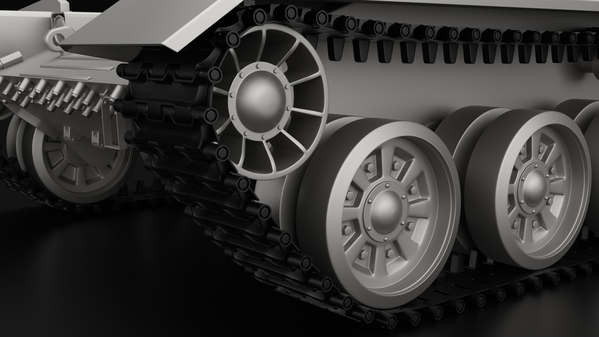 3D Object 327 Puck Self-propelled Artillery High-poly Rigged Model ...