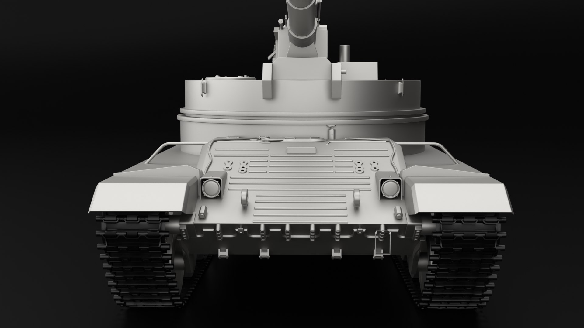 3D Object 327 Puck Self-propelled Artillery High-poly Rigged Model ...