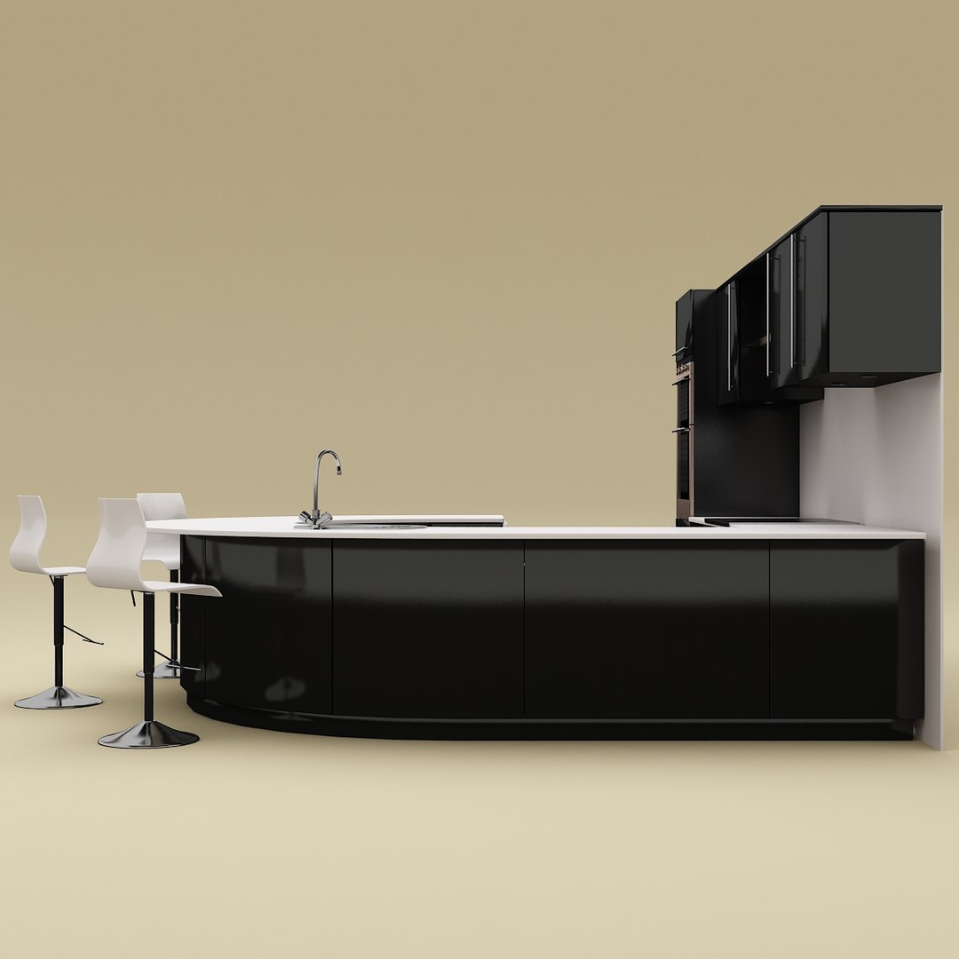 3d model kitchens 2