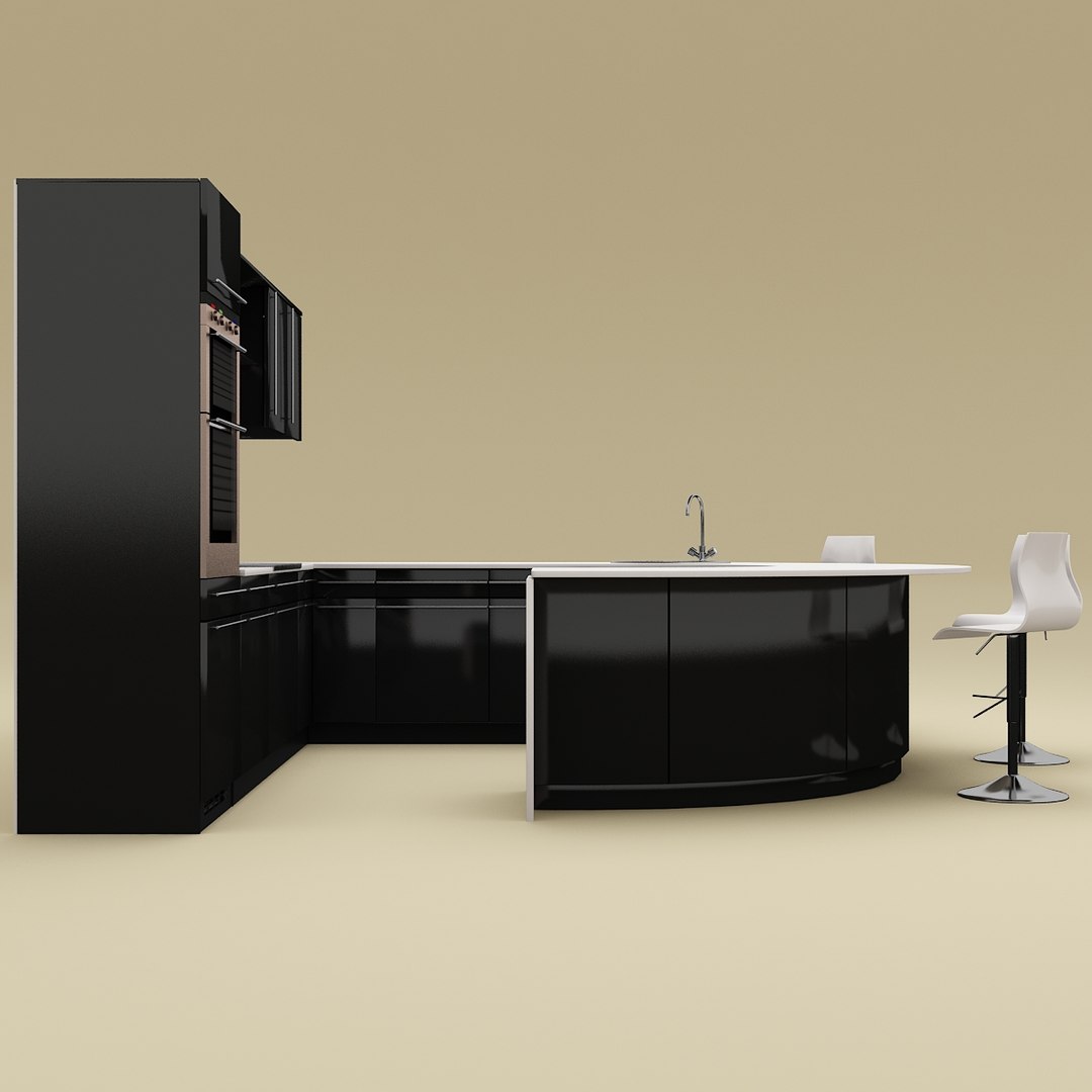 3d model kitchens 2