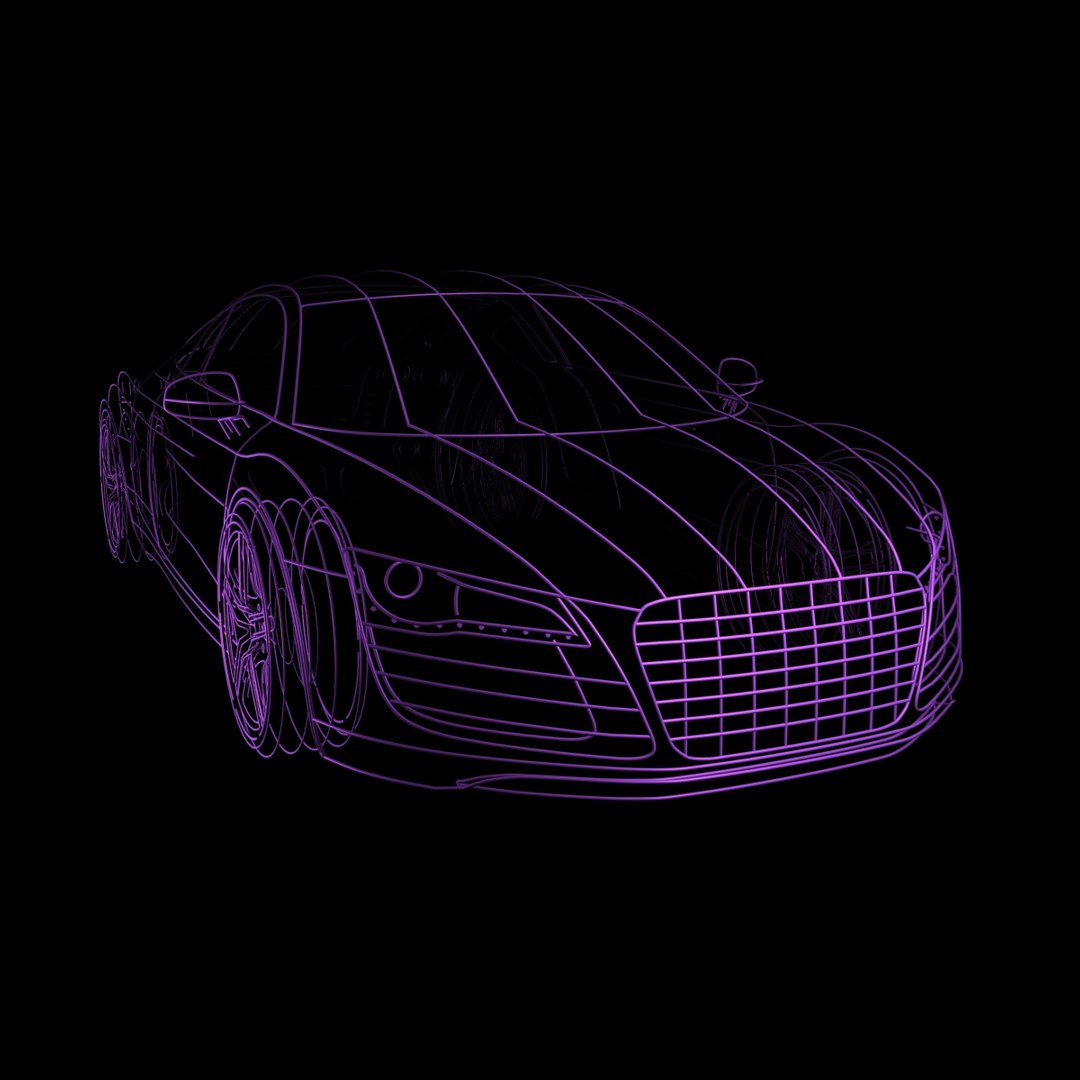 3d Model Of Car Spline