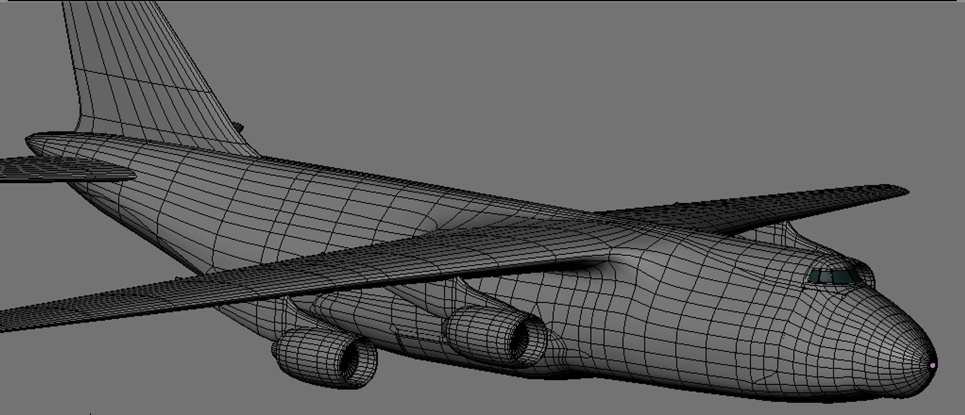 antonov volga dnepr 3d model