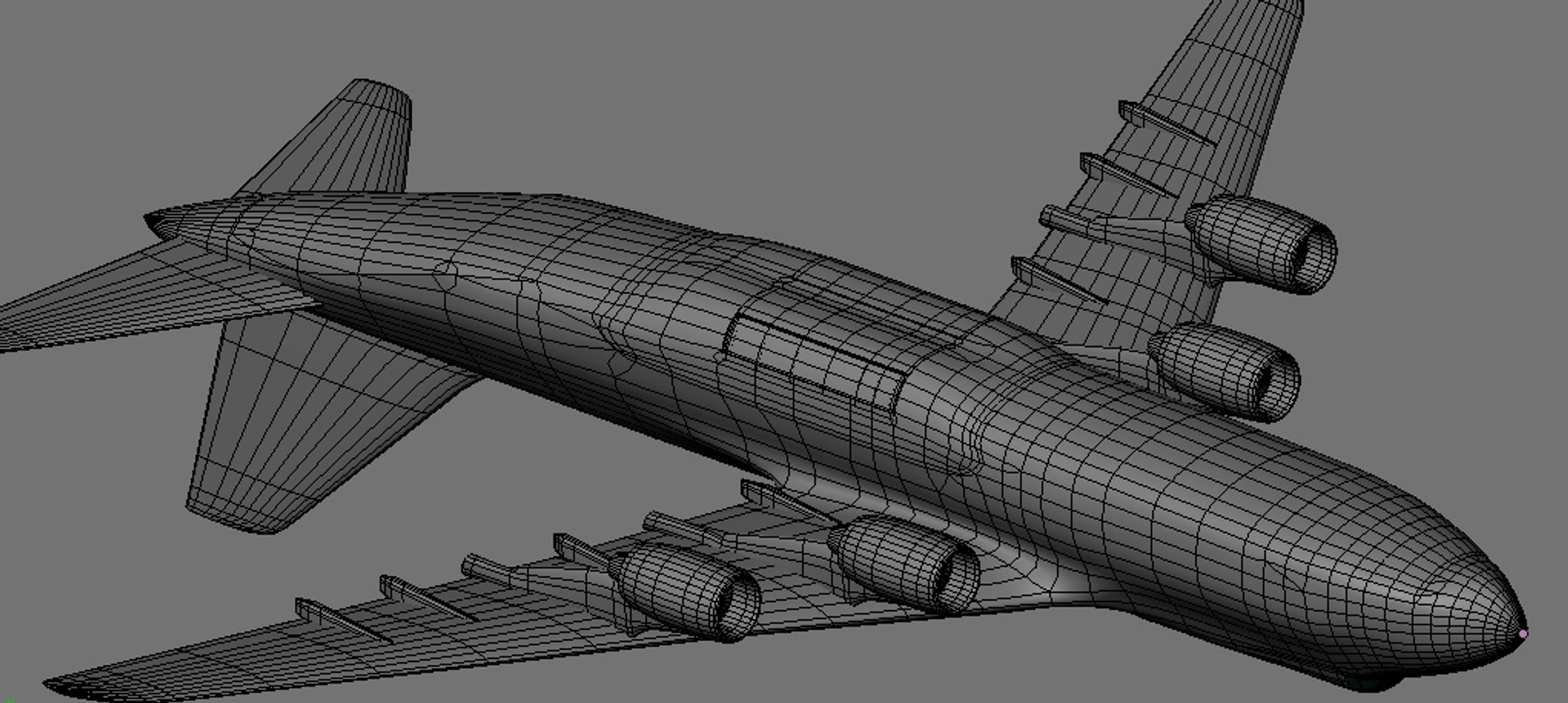 antonov volga dnepr 3d model