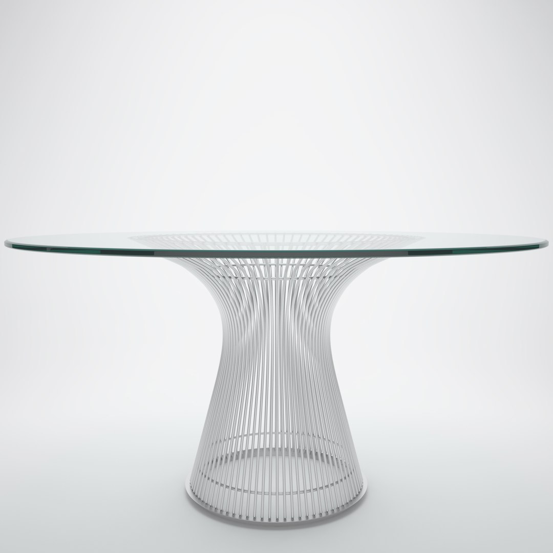 3d platner dining table