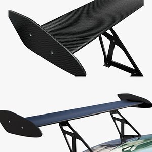 3d Rear Spoiler F1 Model