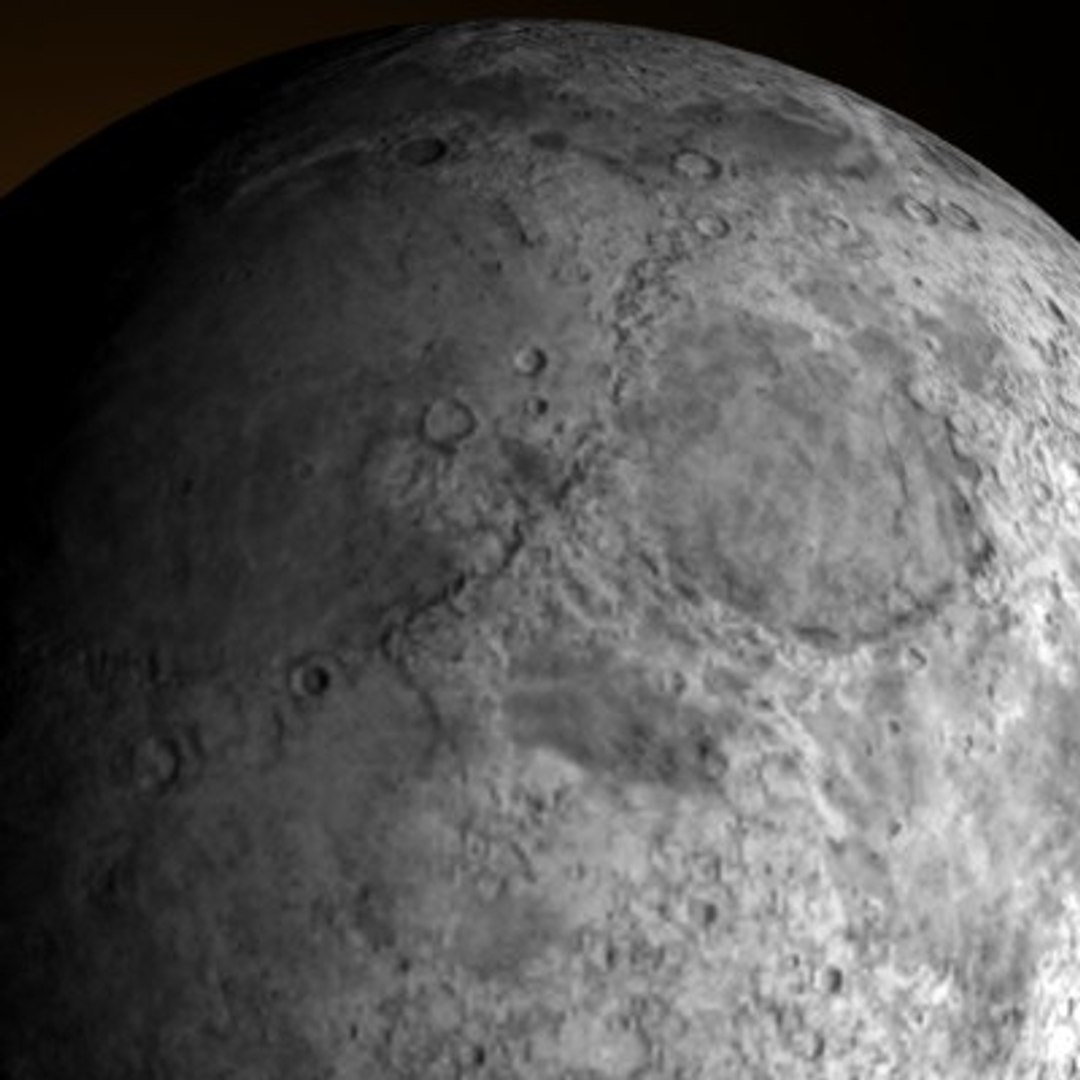 3d Moon Lunar Model