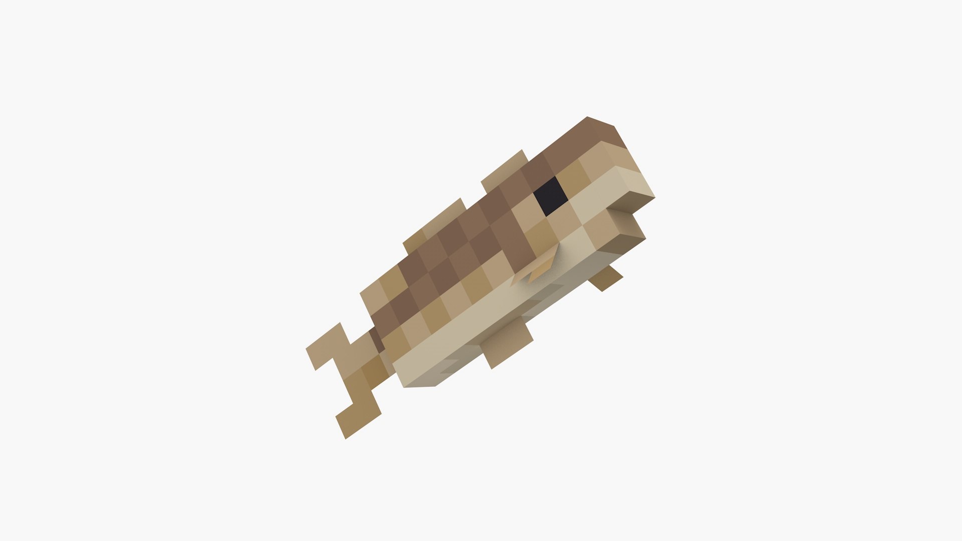 Cod Minecraft 3D - TurboSquid 2347277