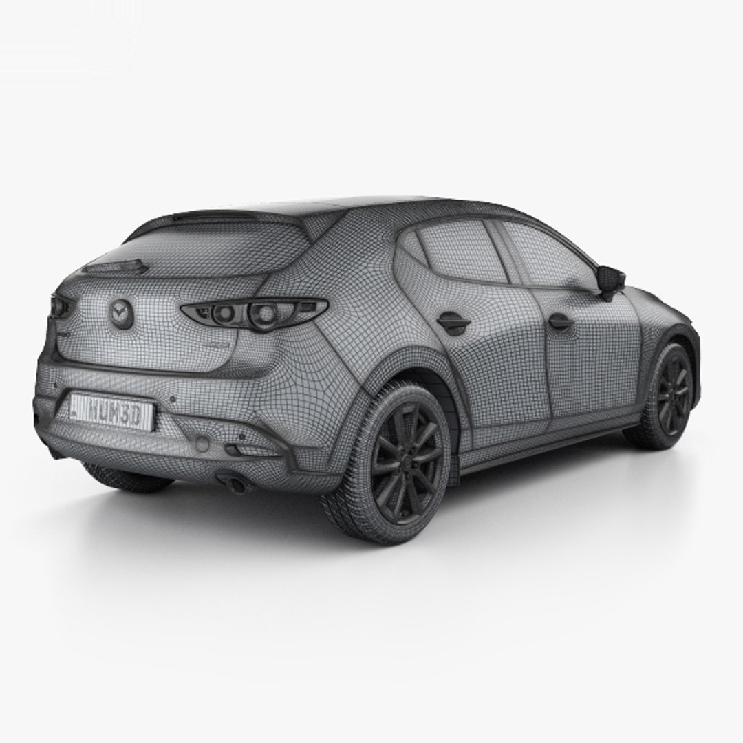 3D Mazda 3 2019 - TurboSquid 1543350