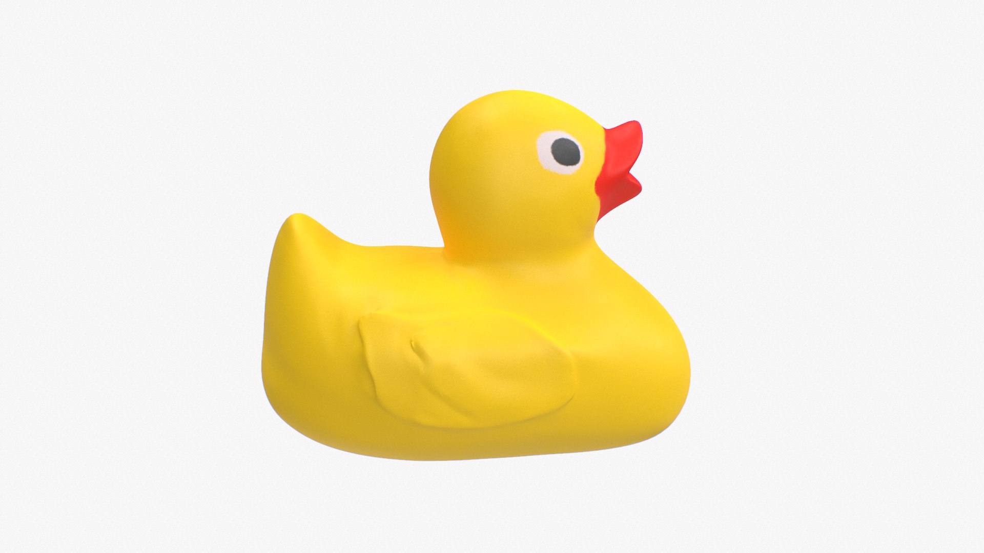 3D Rubber Duck Yellow - TurboSquid 1863048