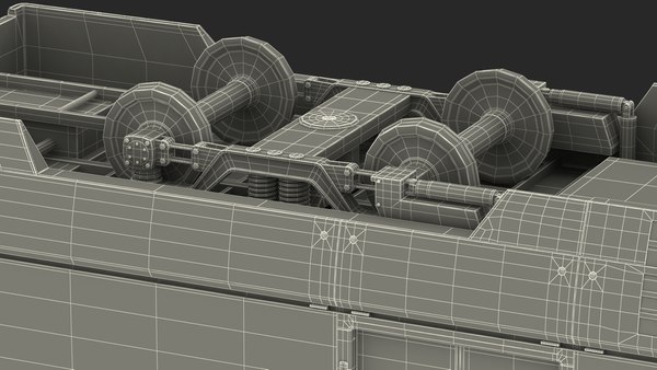 modelo 3d Tren VLT aparejado - TurboSquid 1858602