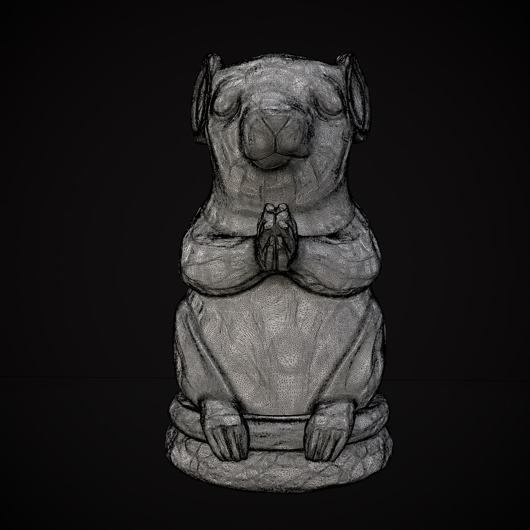 Praying Mouse 3D Print 3D - TurboSquid 2134347