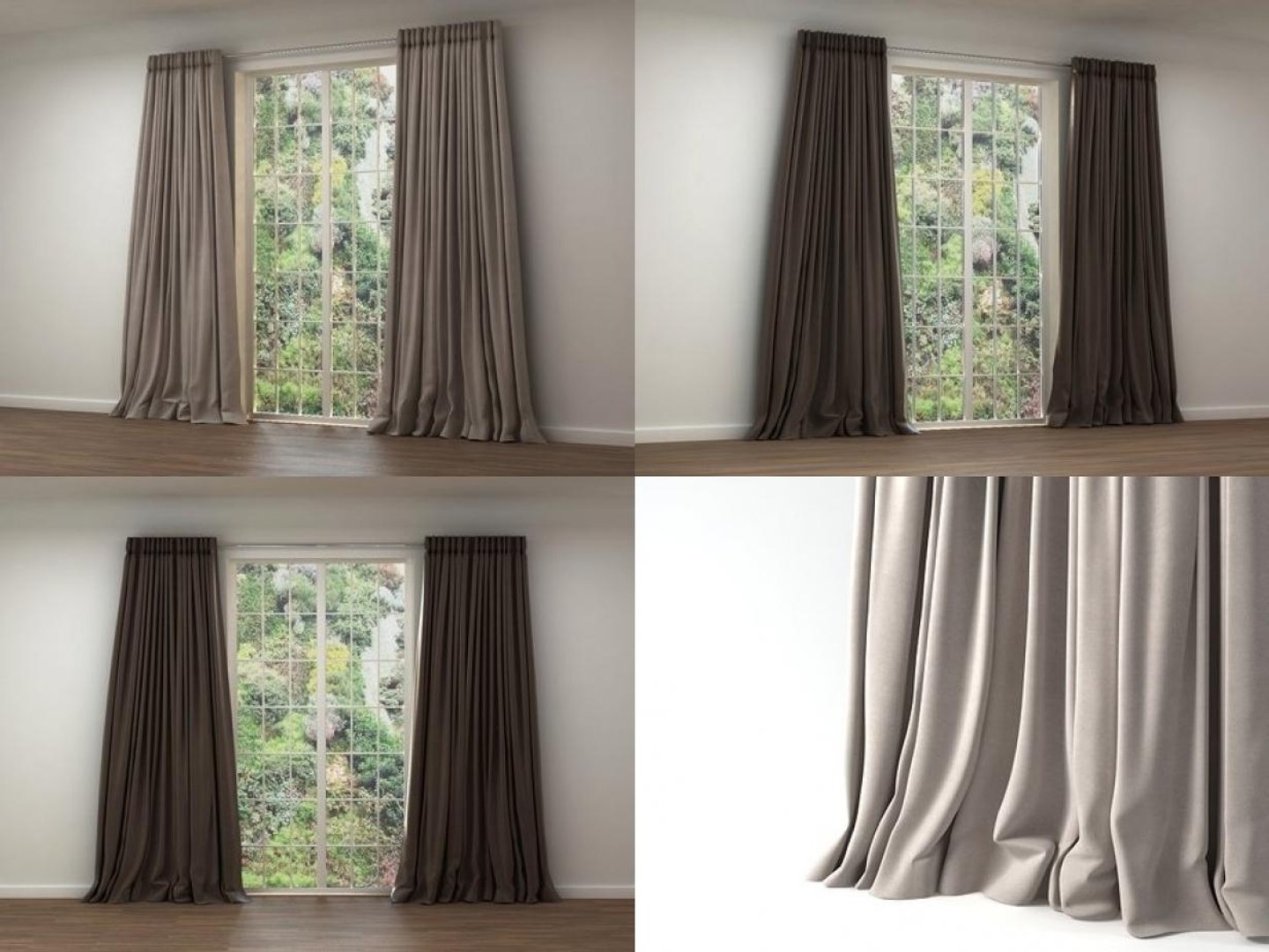 3D Window-curtain N Model - TurboSquid 1180485