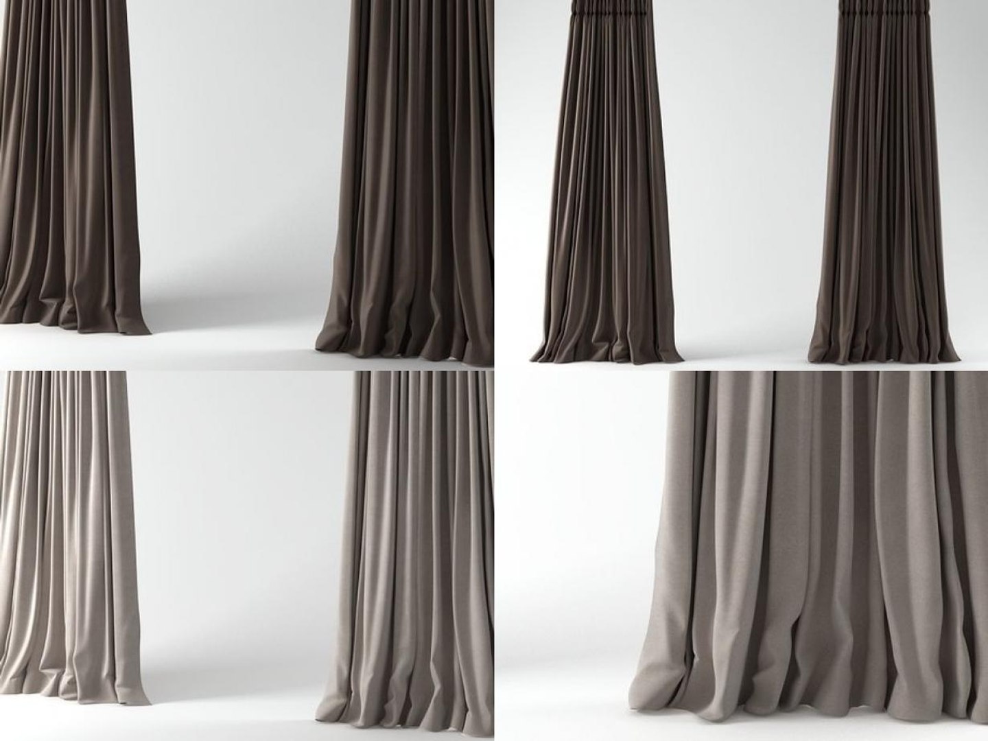 3D Window-curtain N Model - TurboSquid 1180485