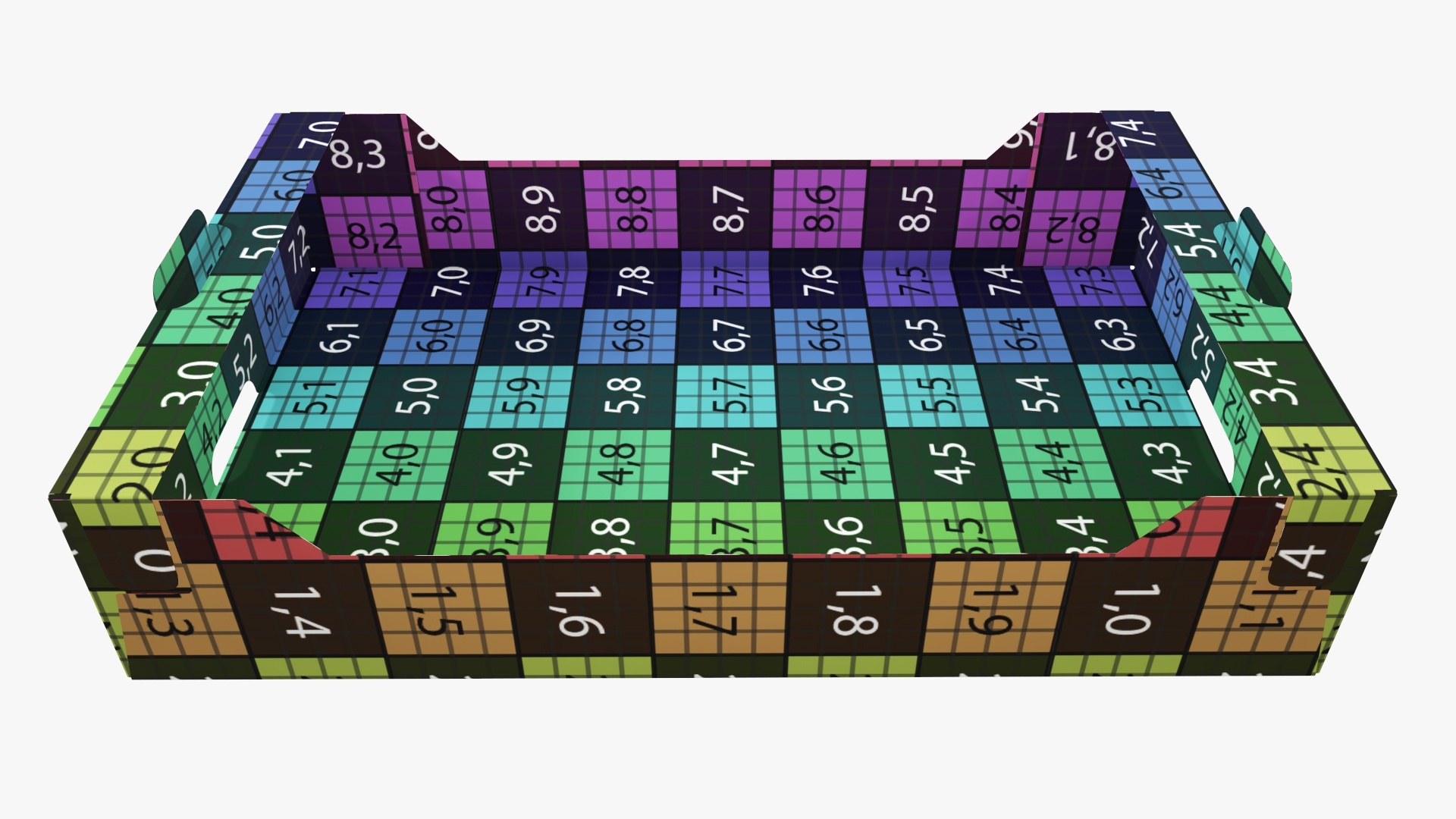 Tray Cardboard Retail 3D Model - TurboSquid 1607075