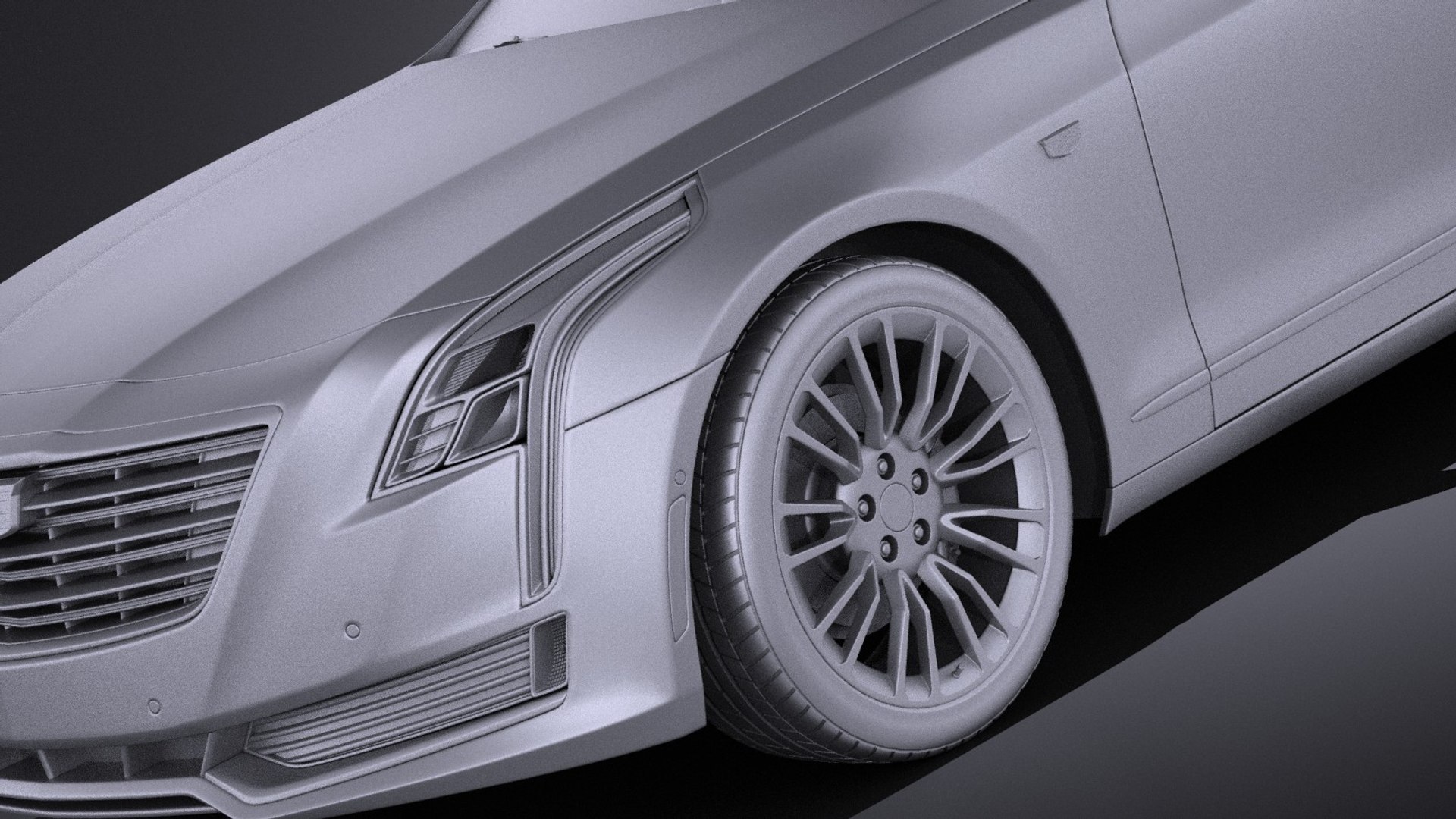 2016 Cadillac Ct6 3d 3ds