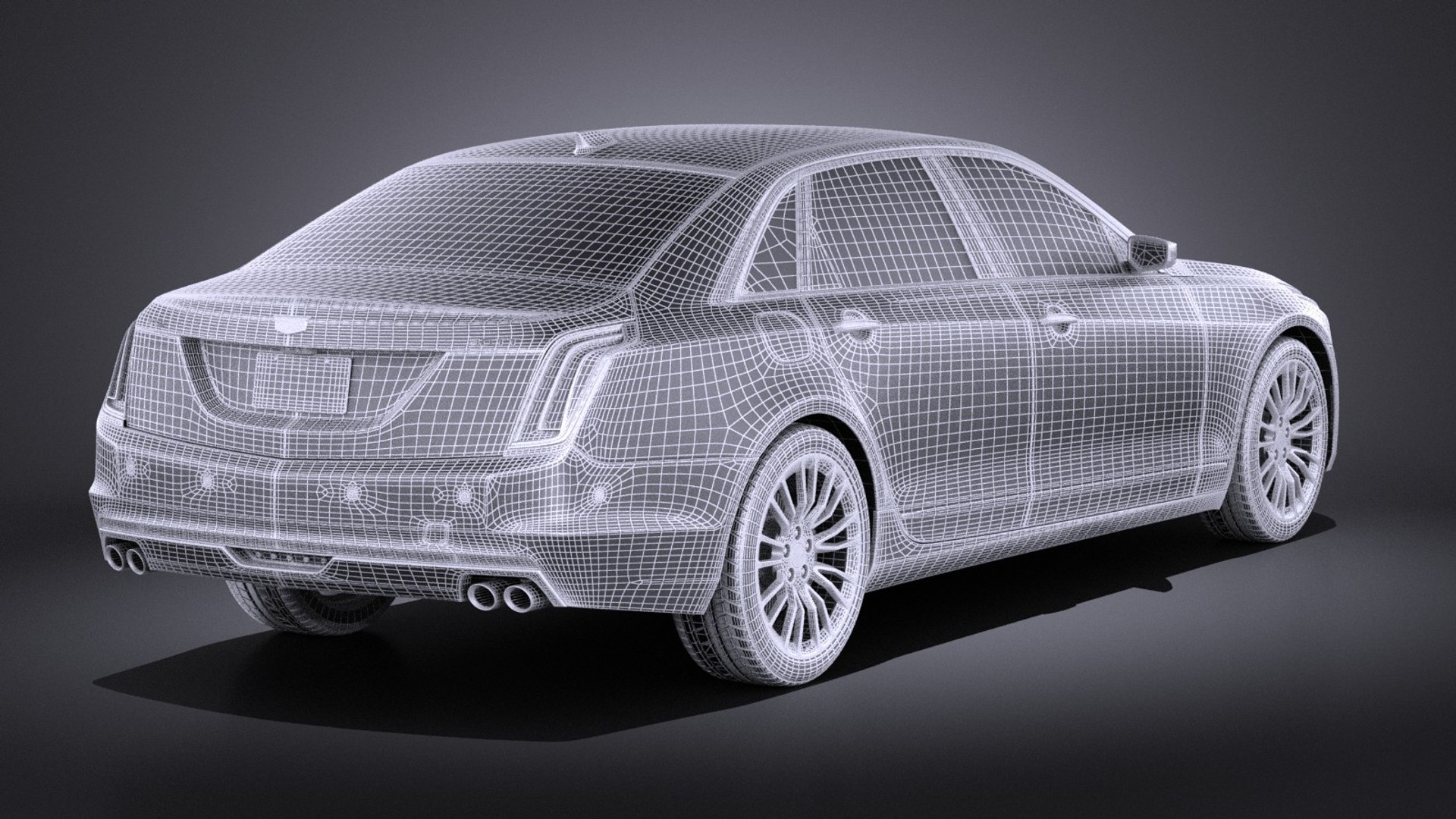 2016 Cadillac Ct6 3d 3ds