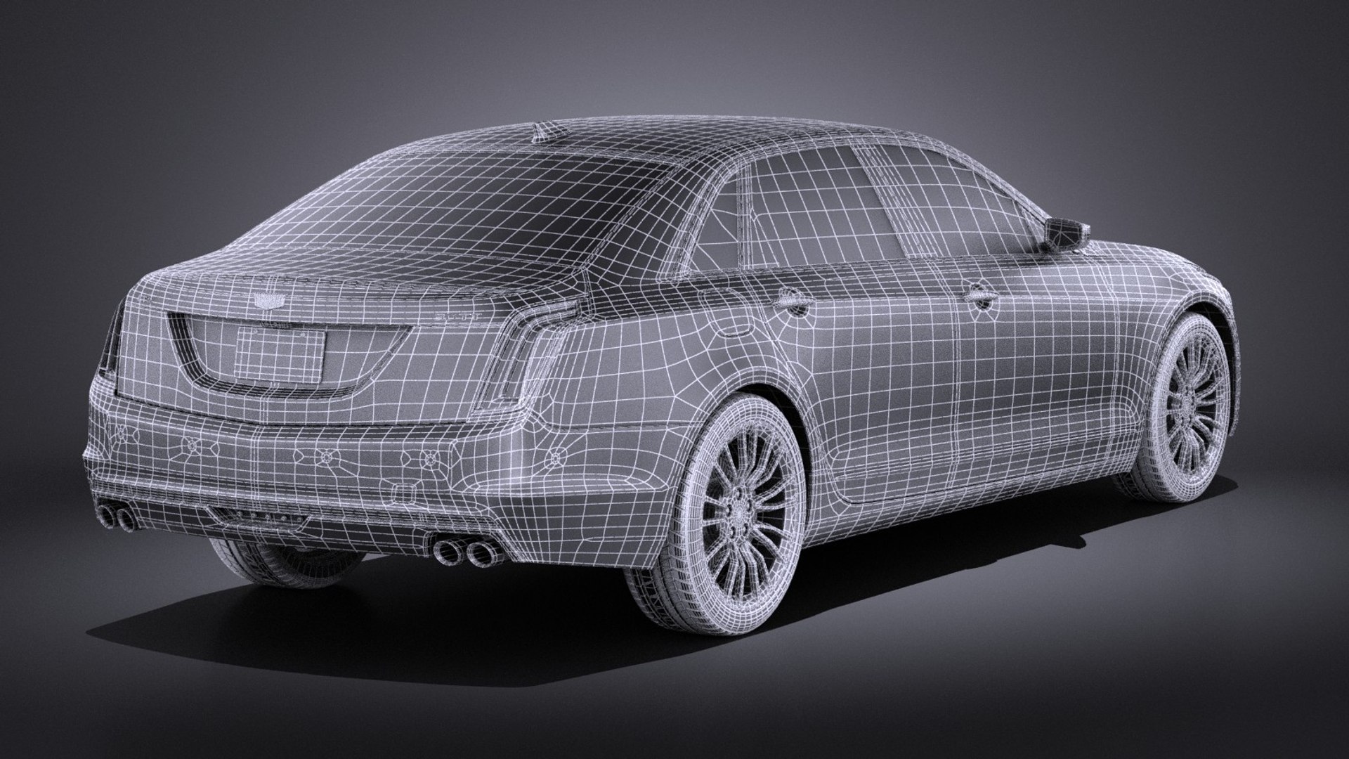 2016 Cadillac Ct6 3d 3ds