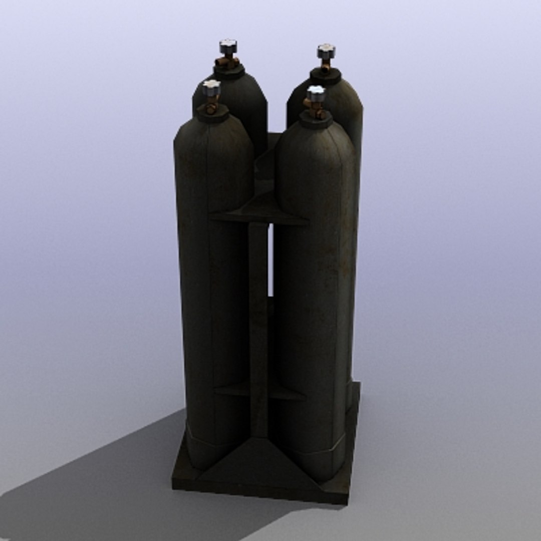 3ds Gas Tanks Clustered