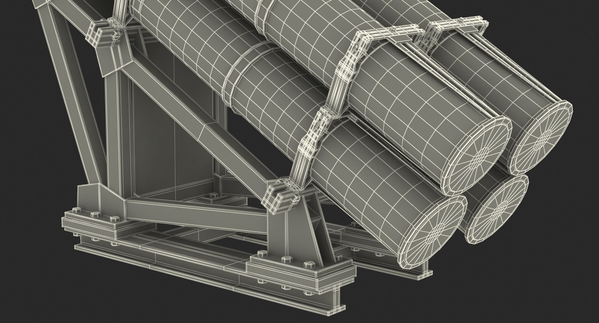 3D mk 141 missile launching - TurboSquid 1394299