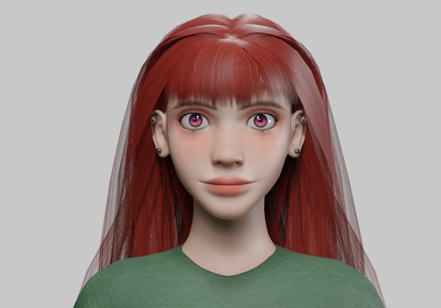 Lovely Cute Woman V32625 3D Model - TurboSquid 2265589