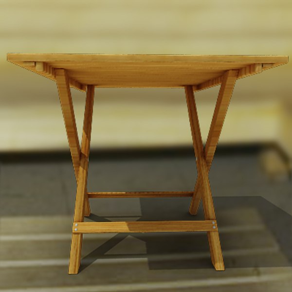 sauna table 3d max