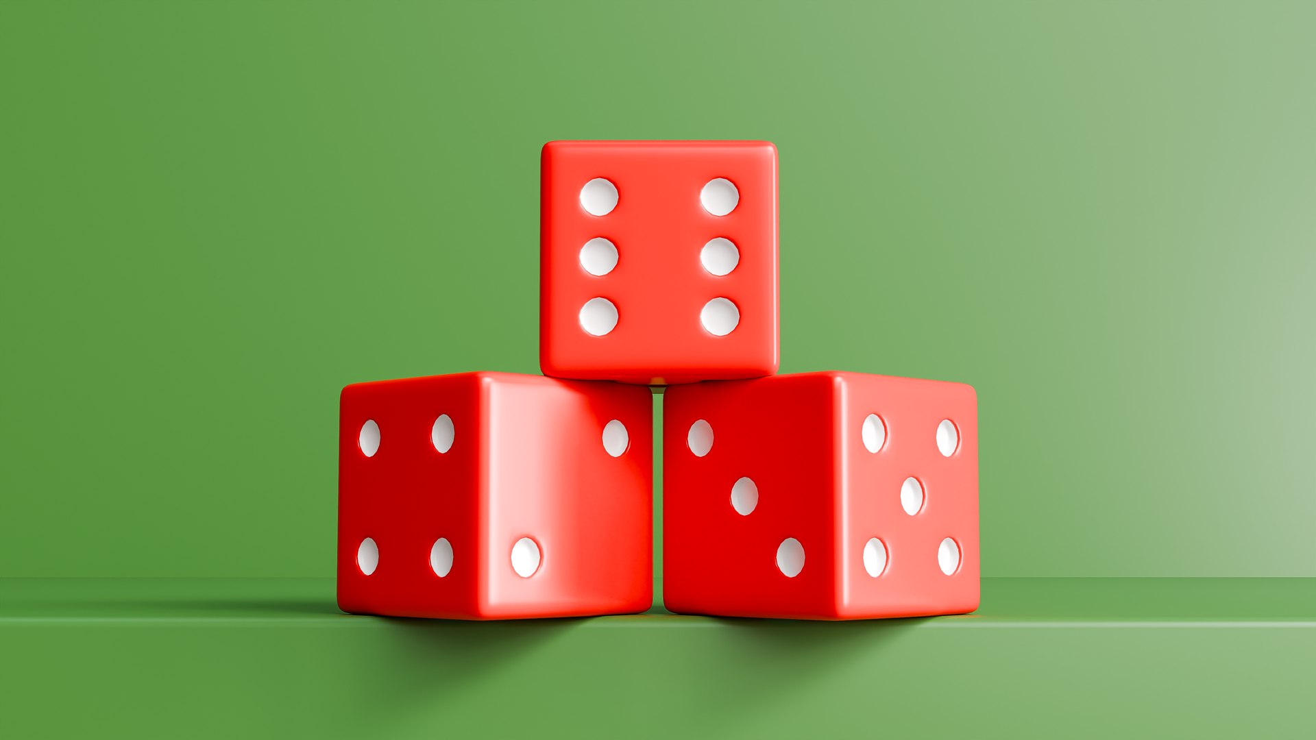 3D Model Red Dice - TurboSquid 2328583