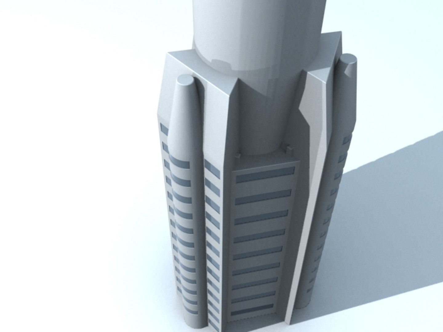 max futuristic building