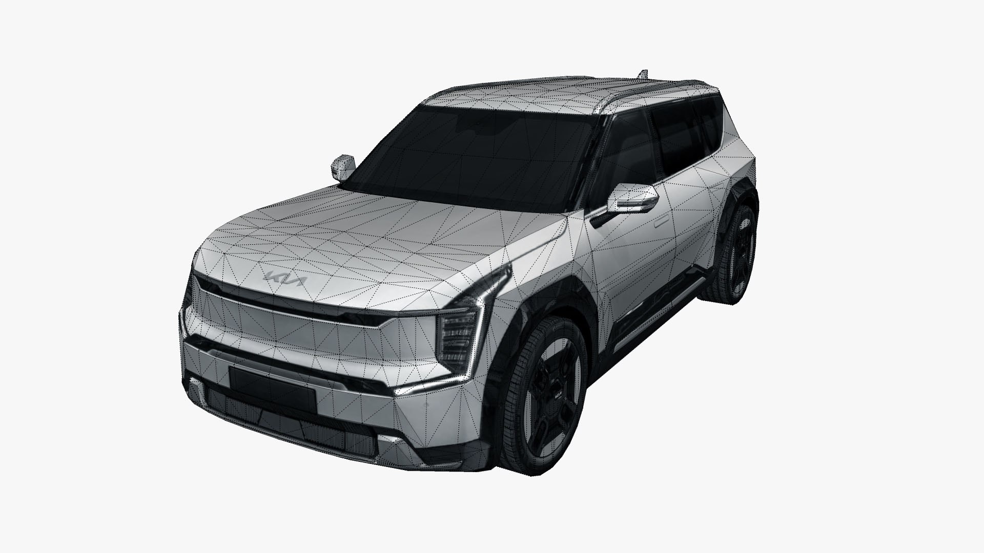 3D Kia EV9 2024 - TurboSquid 2313438