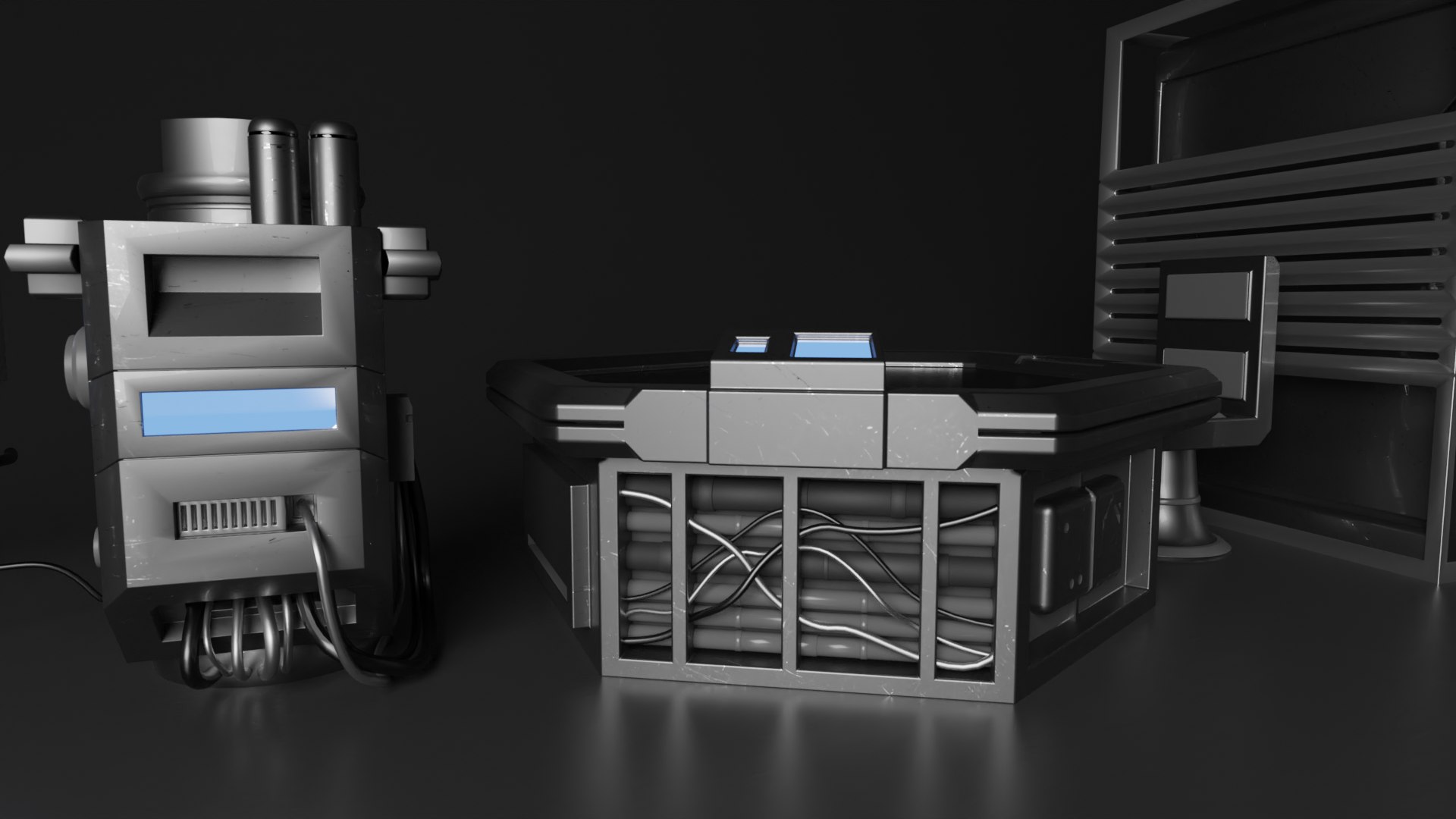 Free Sci Fi Assets Model - TurboSquid 1876664