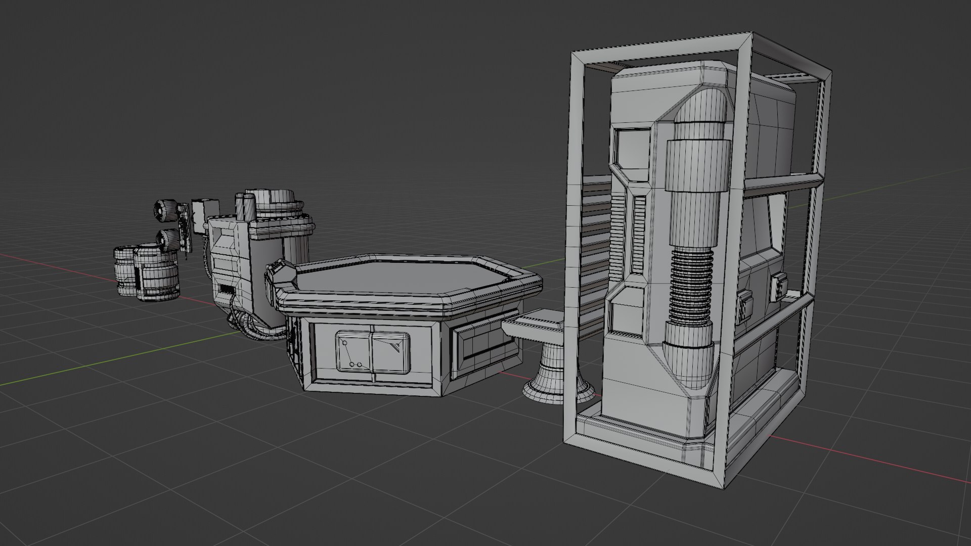 Free Sci Fi Assets Model - TurboSquid 1876664