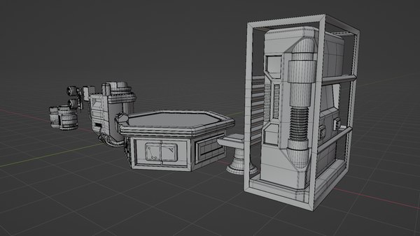 Free sci fi assets model - TurboSquid 1876664