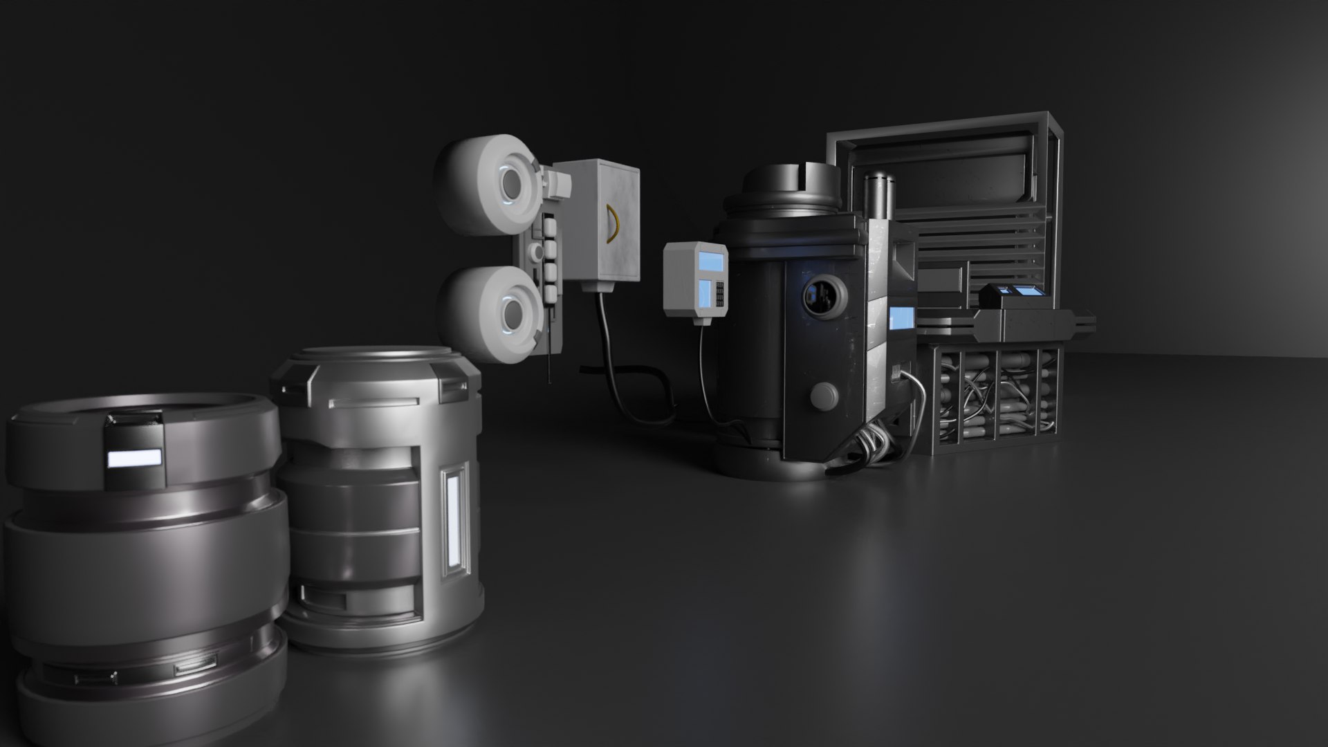 Free Sci Fi Assets Model - TurboSquid 1876664