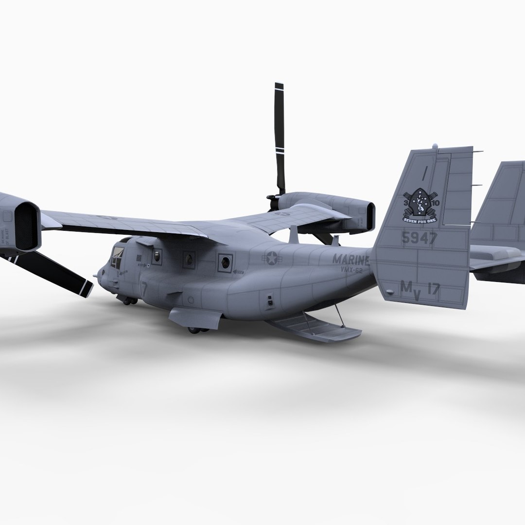 3d Pre-rigged Osprey Craft Director Model
