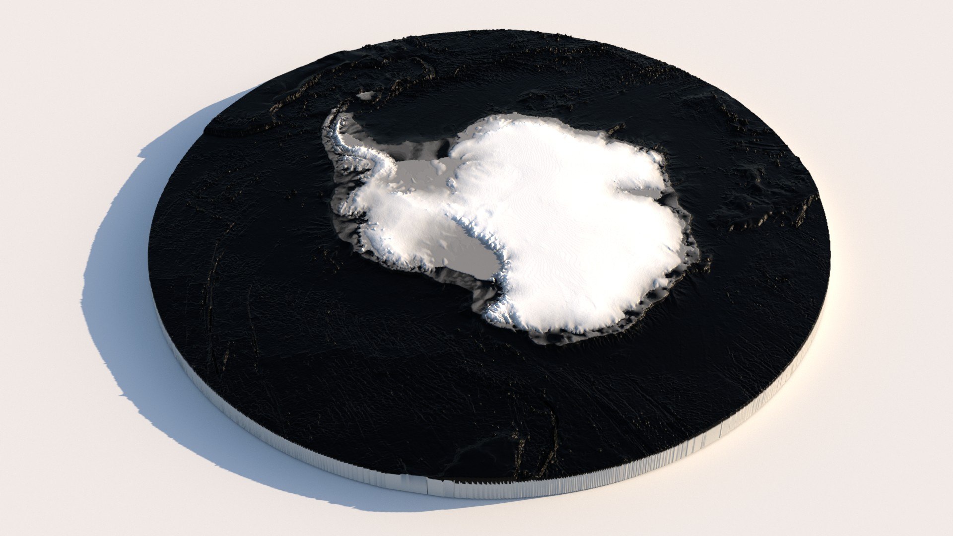 Antarctica Terrain 3d Model 3D Model - TurboSquid 2318957