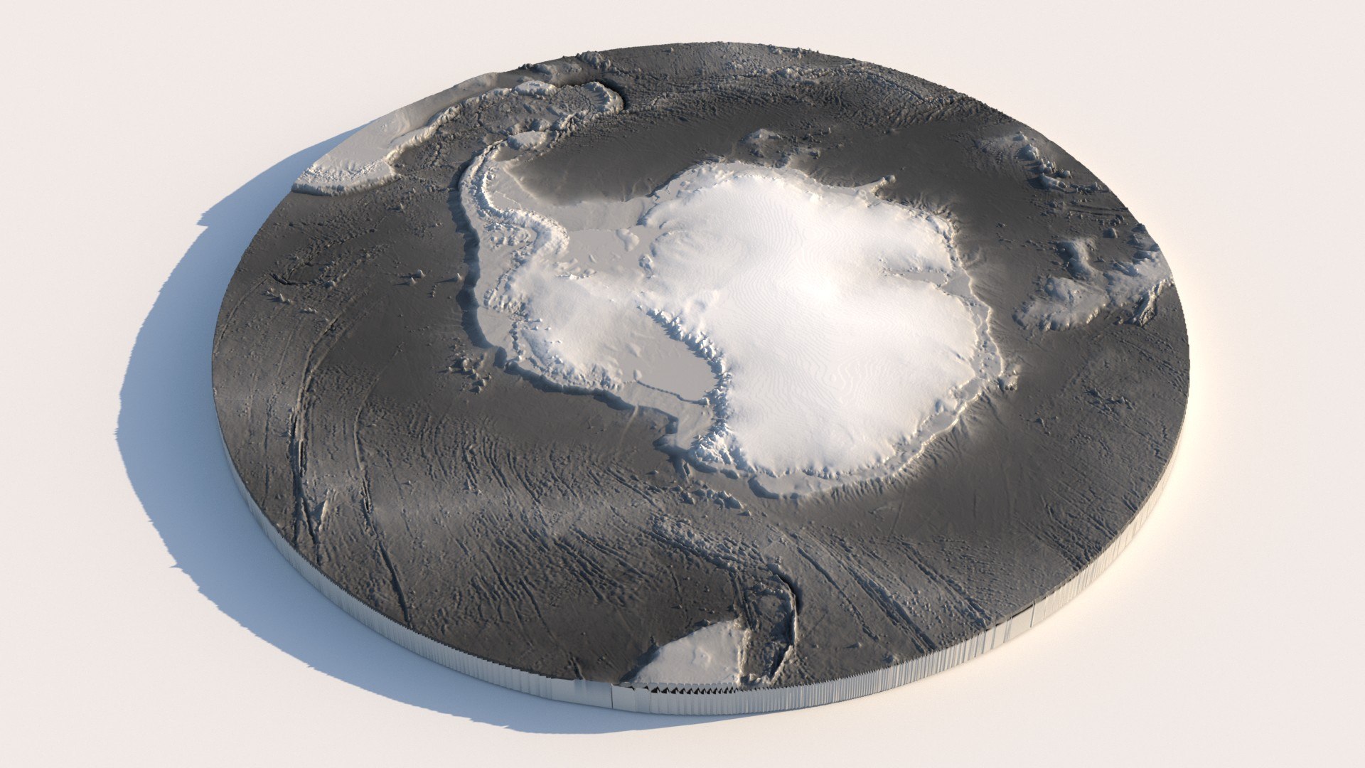 Antarctica Terrain 3d Model 3D Model - TurboSquid 2318957