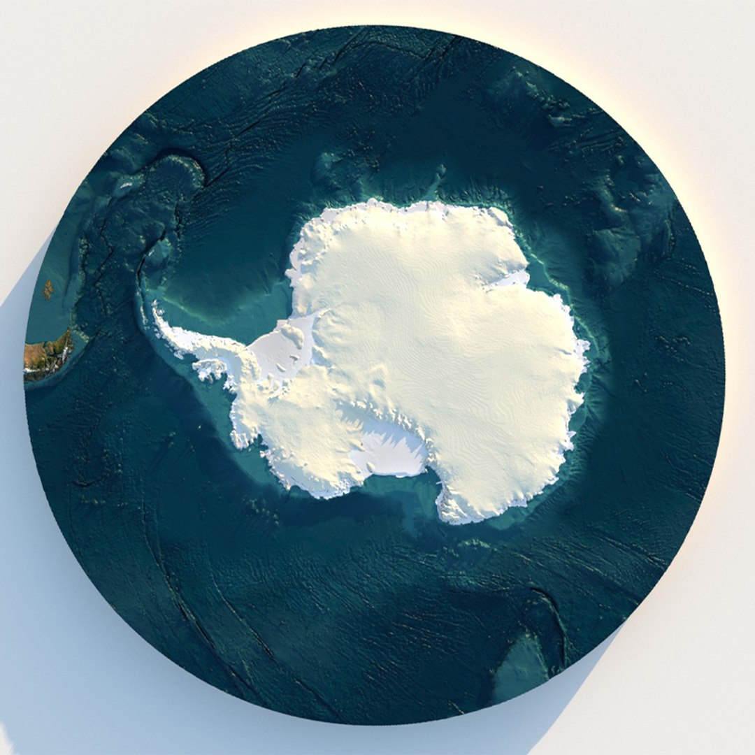 Antarctica Terrain 3d Model 3D Model - TurboSquid 2318957