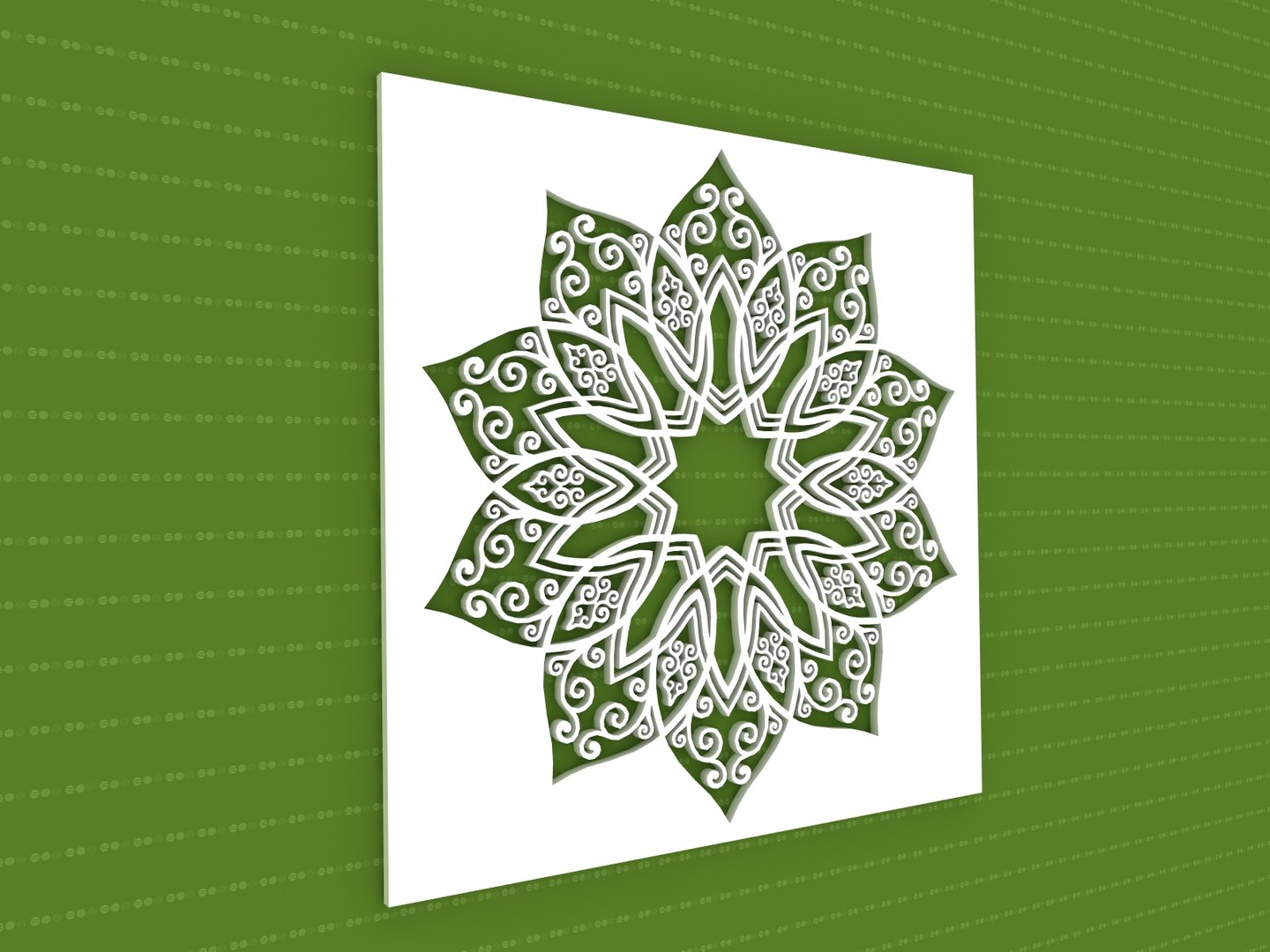 Mandala cnc model - TurboSquid 1454881