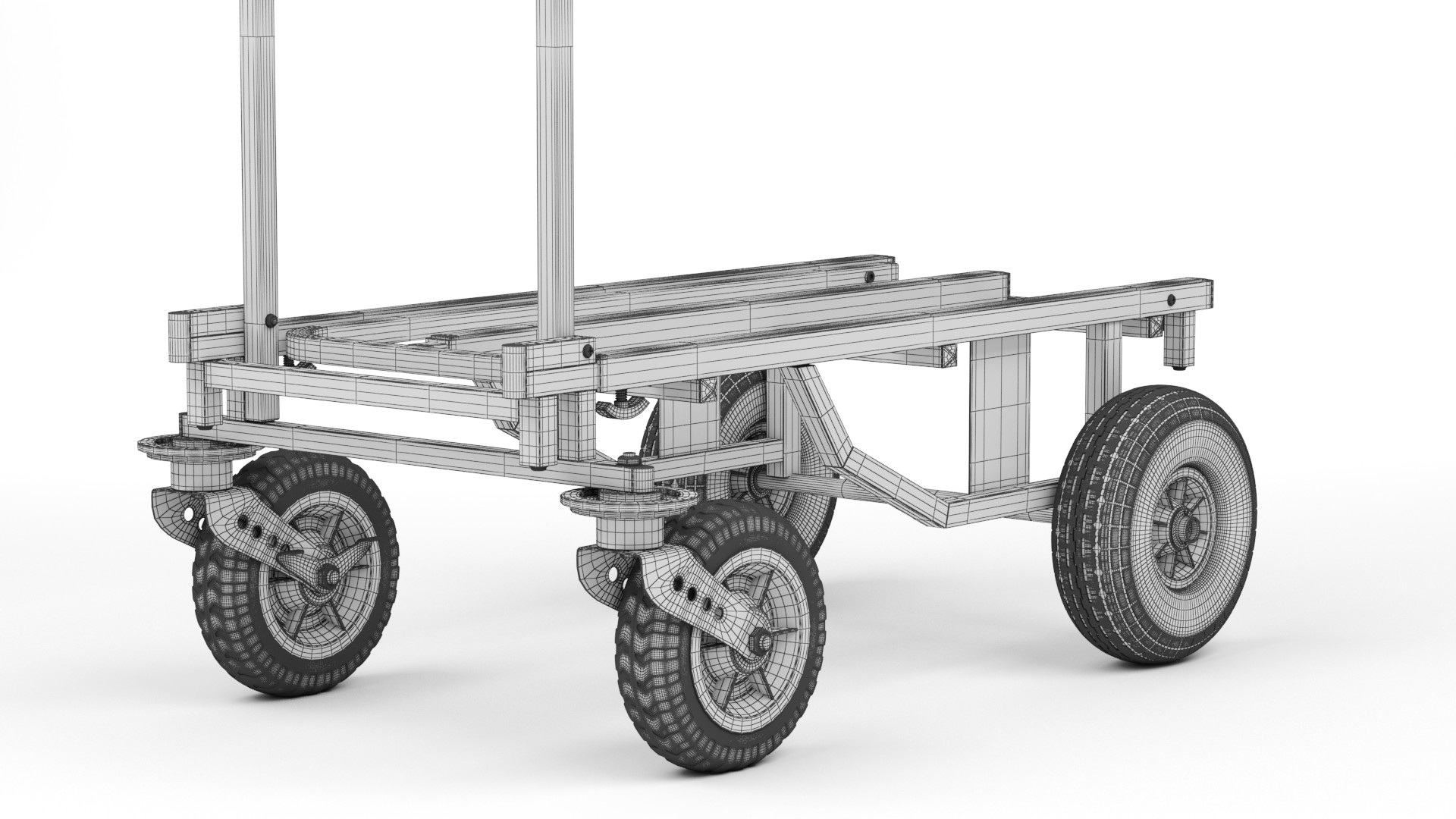 3D Multi Utility Cart Model - TurboSquid 1954422