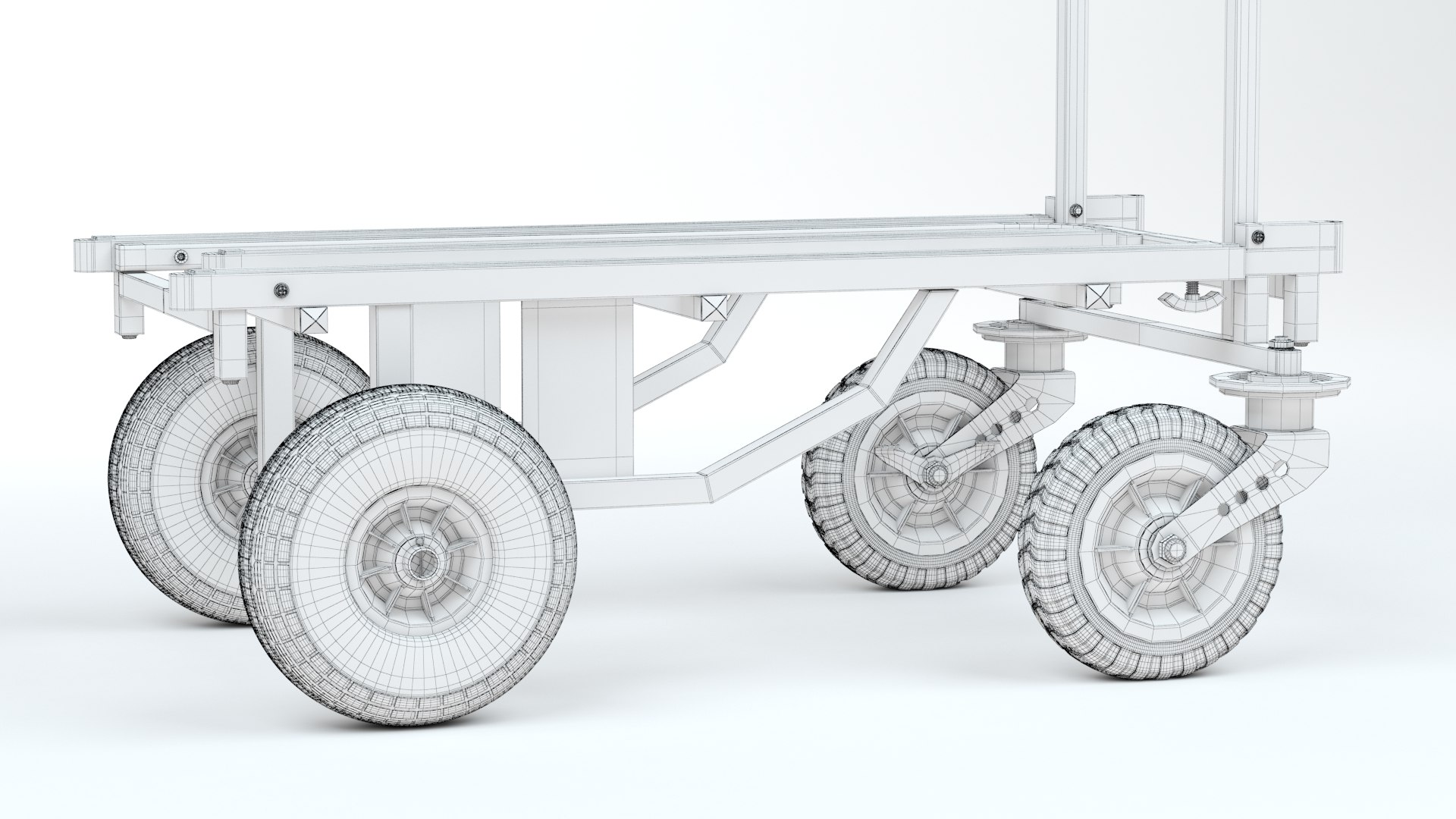 3D Multi Utility Cart Model - TurboSquid 1954422