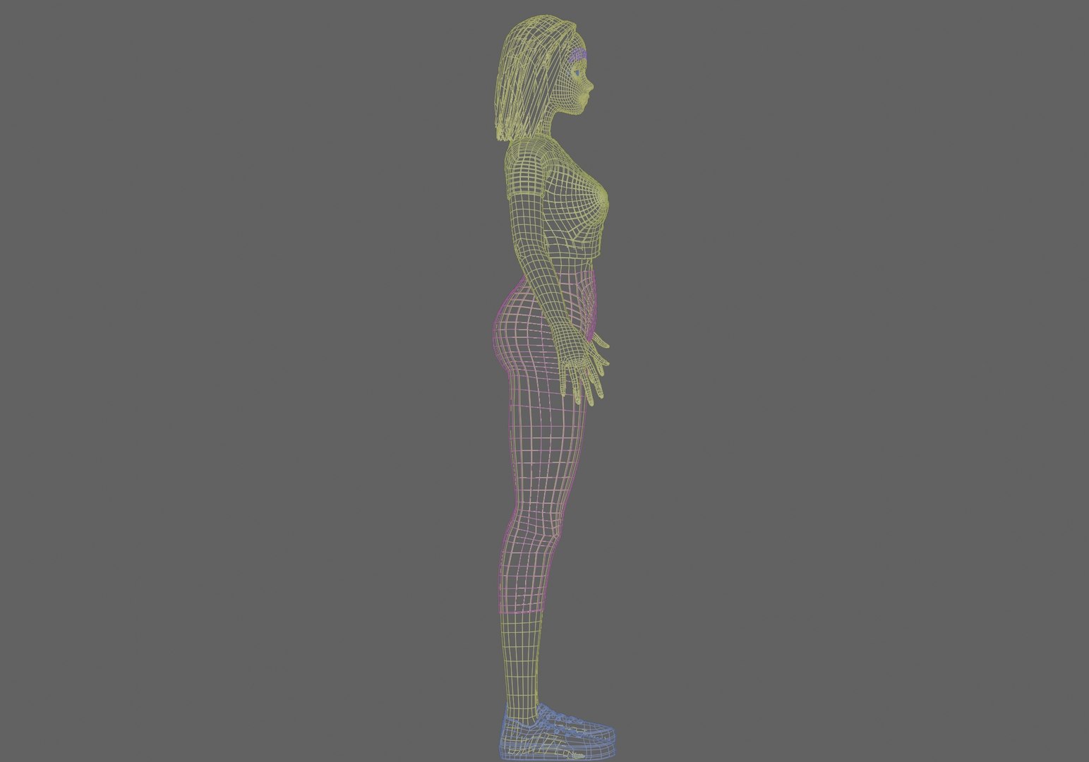 Basic Beautiful Woman V27941 3D Model - TurboSquid 2277513