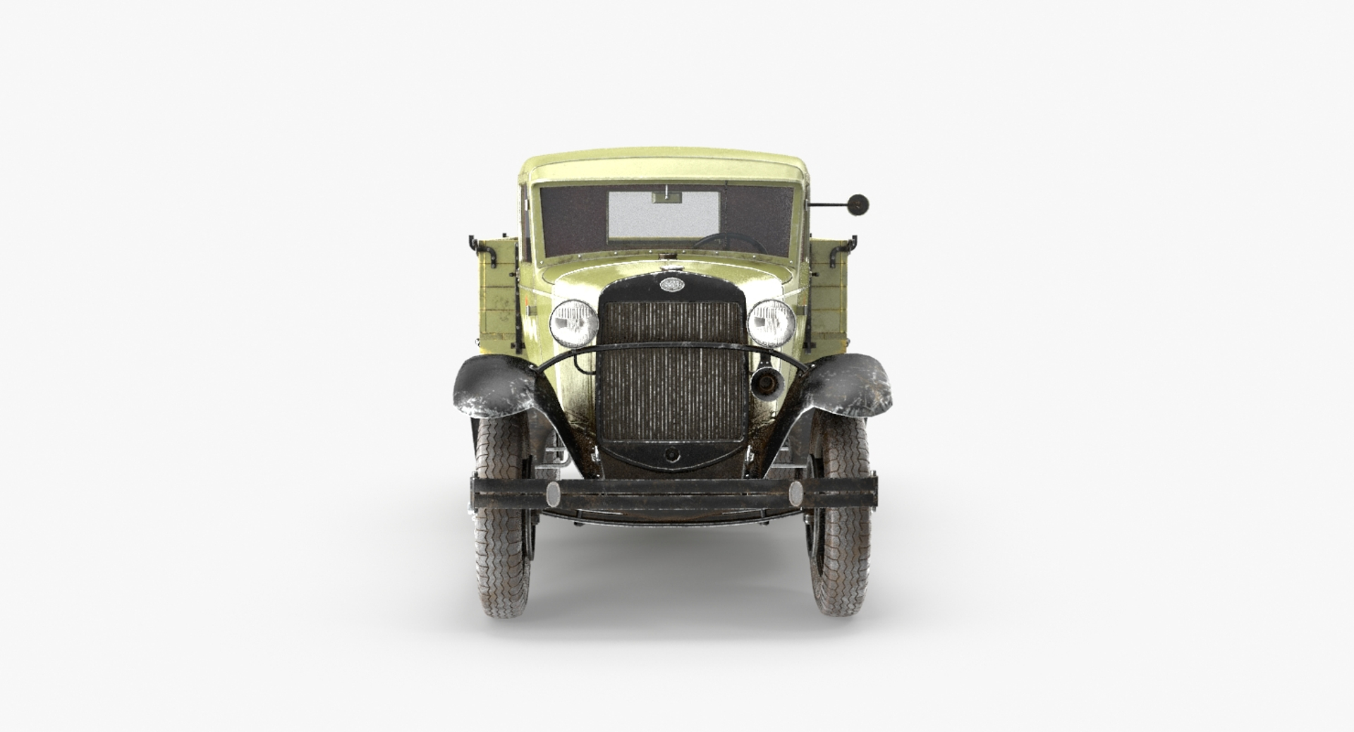 Gaz-aa Rig 3D Model - TurboSquid 1269791