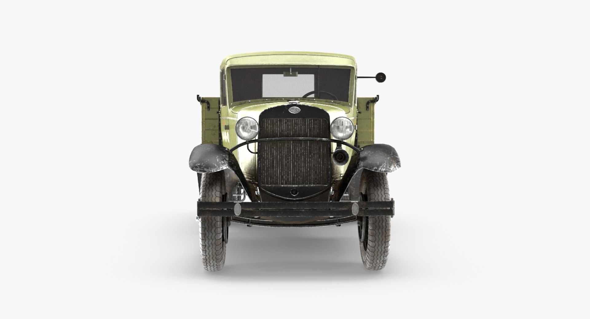 Gaz-aa Rig 3D Model - TurboSquid 1269791